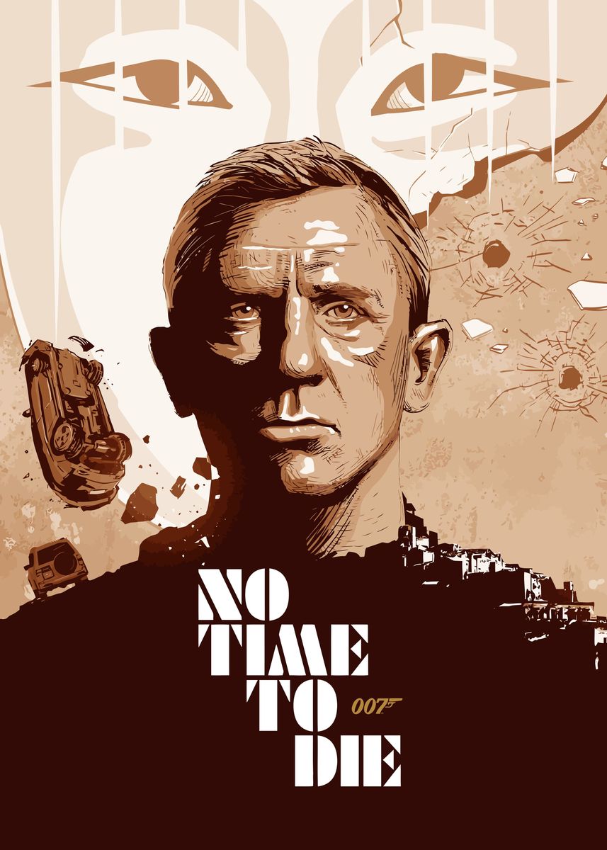 'James bond 007' Poster, picture, metal print, paint by Movie Art ...