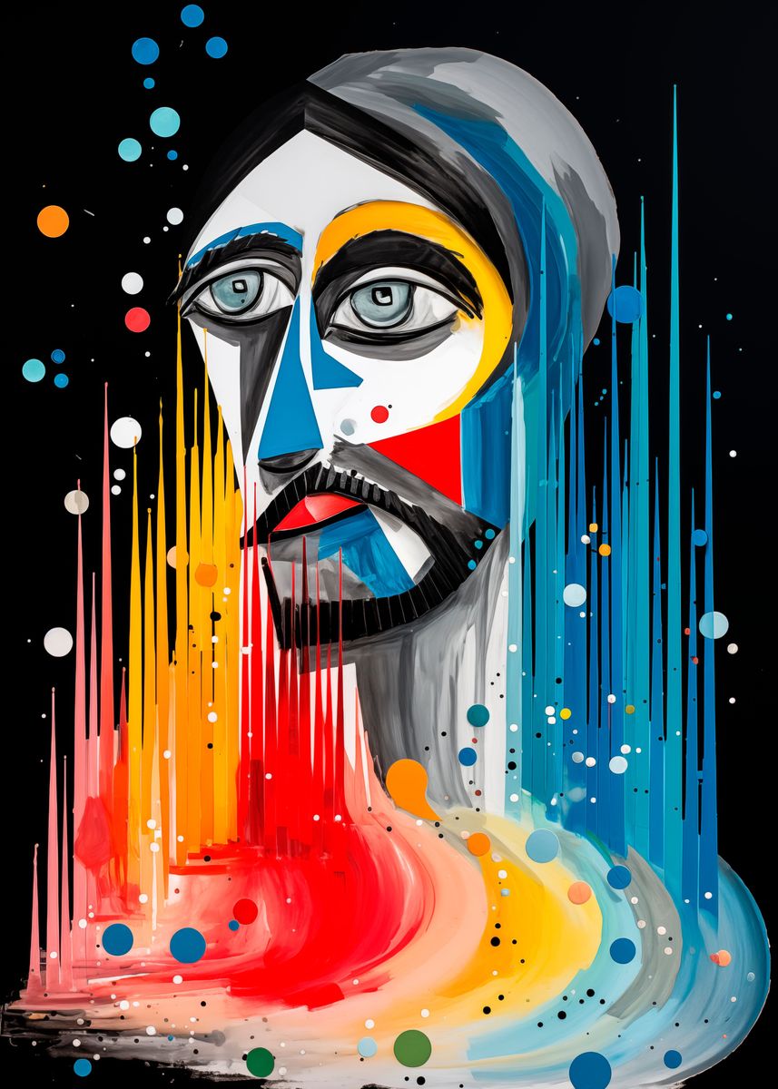 'Data Visualization IV' Poster, picture, metal print, paint by Nicholas ...