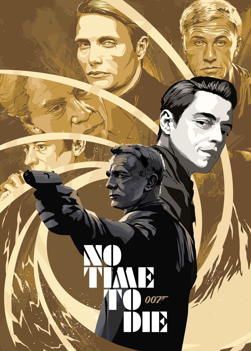 'James bond 007' Poster, picture, metal print, paint by Movie Art ...