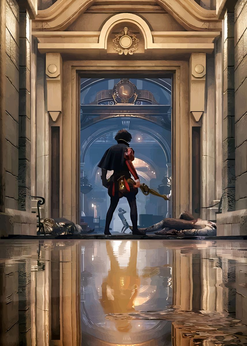 'Lies of p game' Poster, picture, metal print, paint by V Styler | Displate