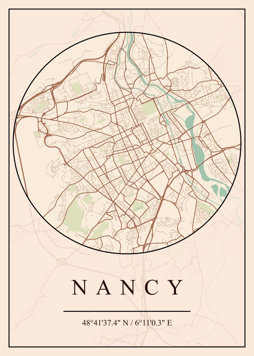 'Nancy' Poster, picture, metal print, paint by Illustration Art | Displate