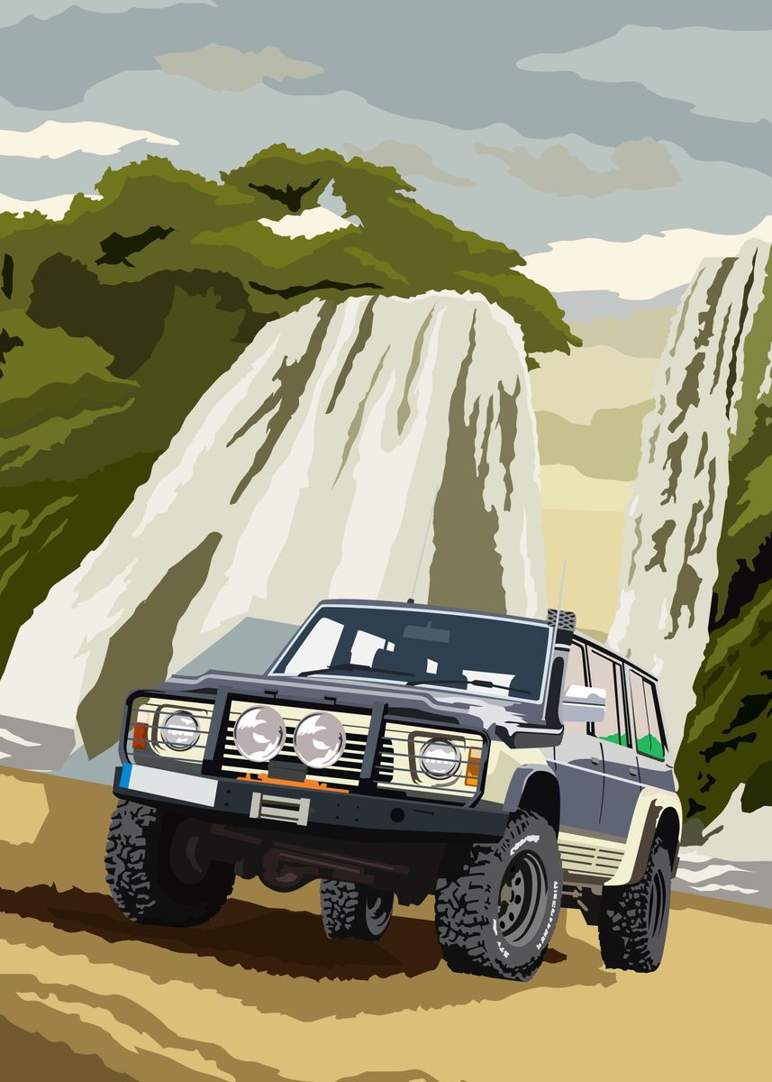 'offroad car ' Poster, picture, metal print, paint by pradipta ardi ...