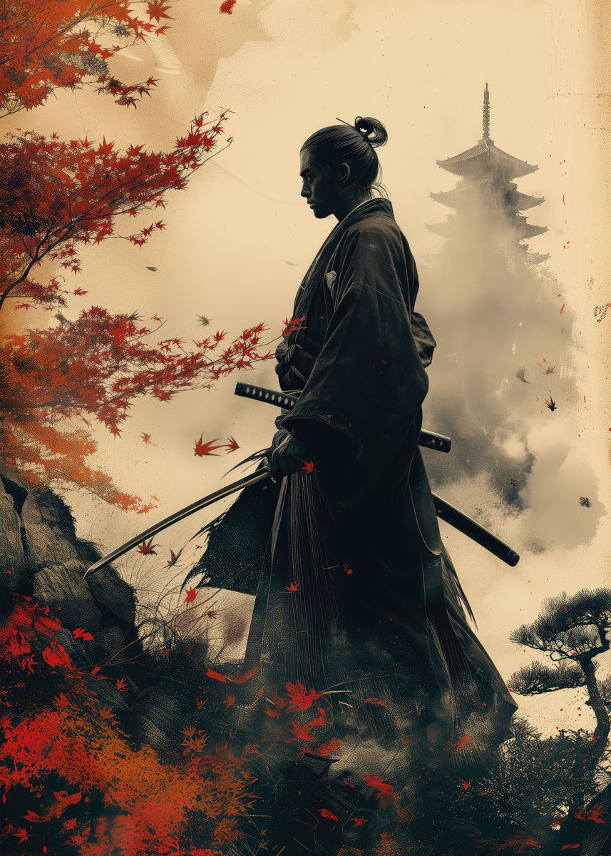'The Spirit of Japan' Poster, picture, metal print, paint by ...