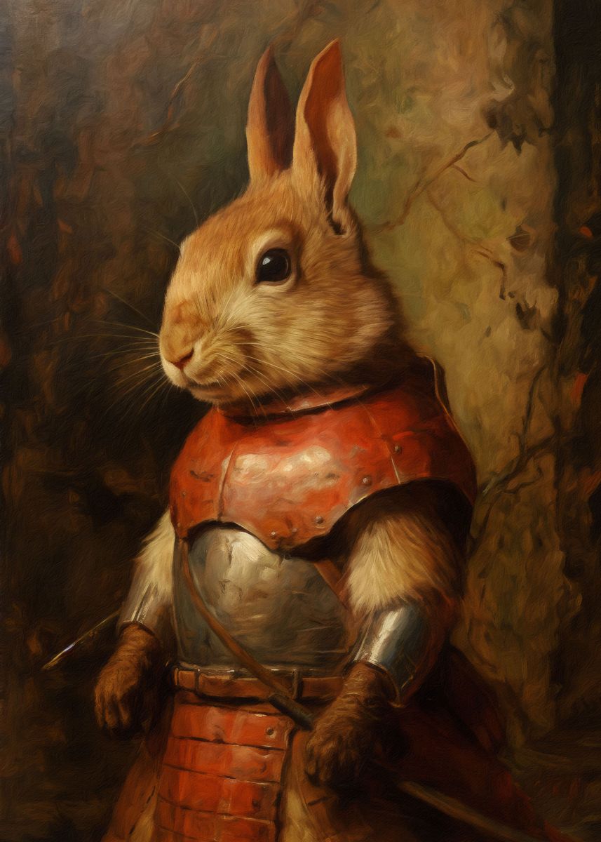 'Squirrel archer' Poster, picture, metal print, paint by goljakoff ...