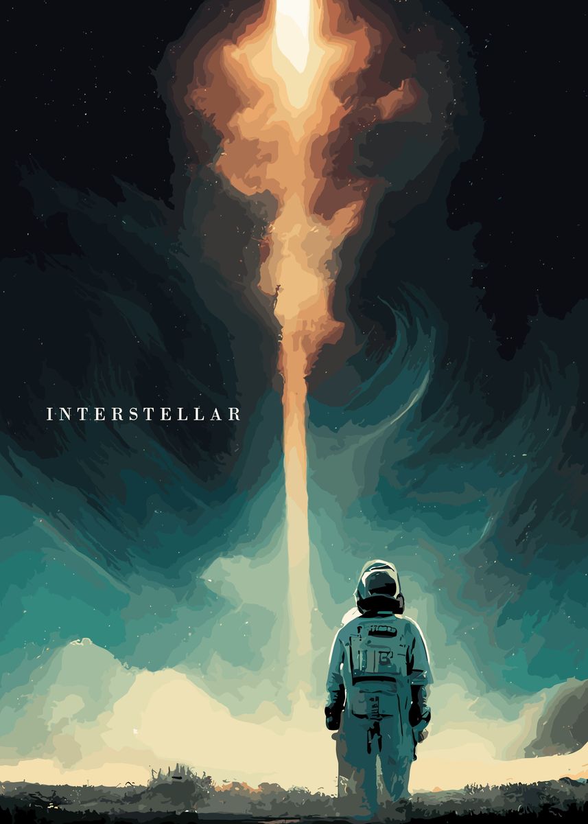 'Interstellar' Poster, picture, metal print, paint by Candy Stonee ...