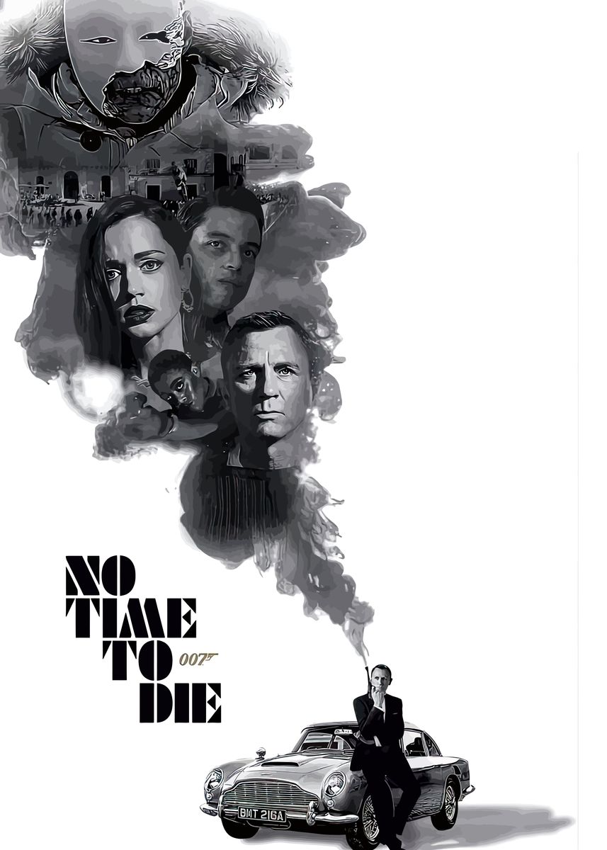 'James bond 007' Poster, picture, metal print, paint by Priscilla ...