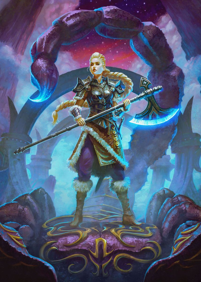 'Scorpio Warrior Zodiac' Poster, picture, metal print, paint by Yasu ...