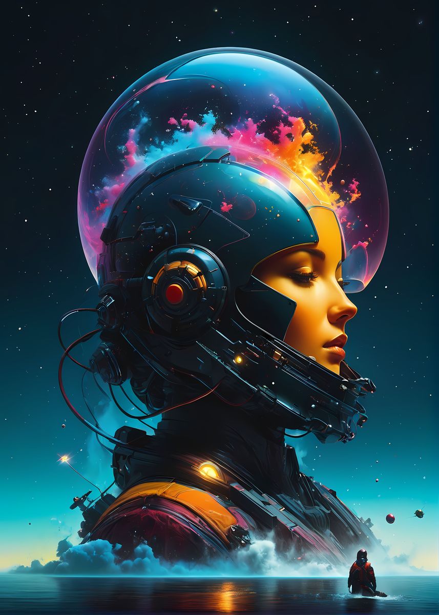 'Imaginarium' Poster, picture, metal print, paint by Surreal Print ...