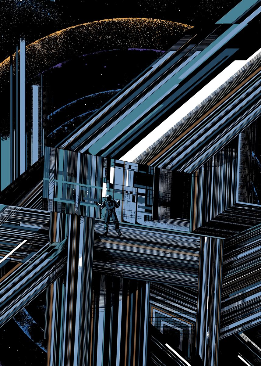 'Interstellar' Poster, picture, metal print, paint by Stony Emisko ...