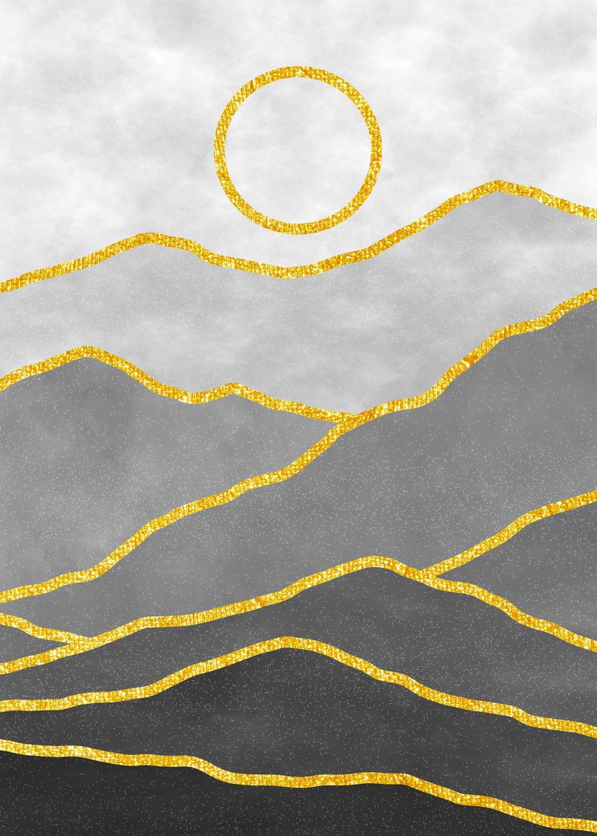 'Dene' Poster, picture, metal print, paint by AL | Displate