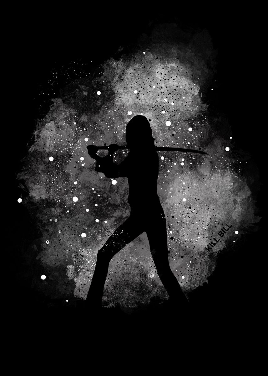 'Kill bill' Poster, picture, metal print, paint by fay list.art | Displate