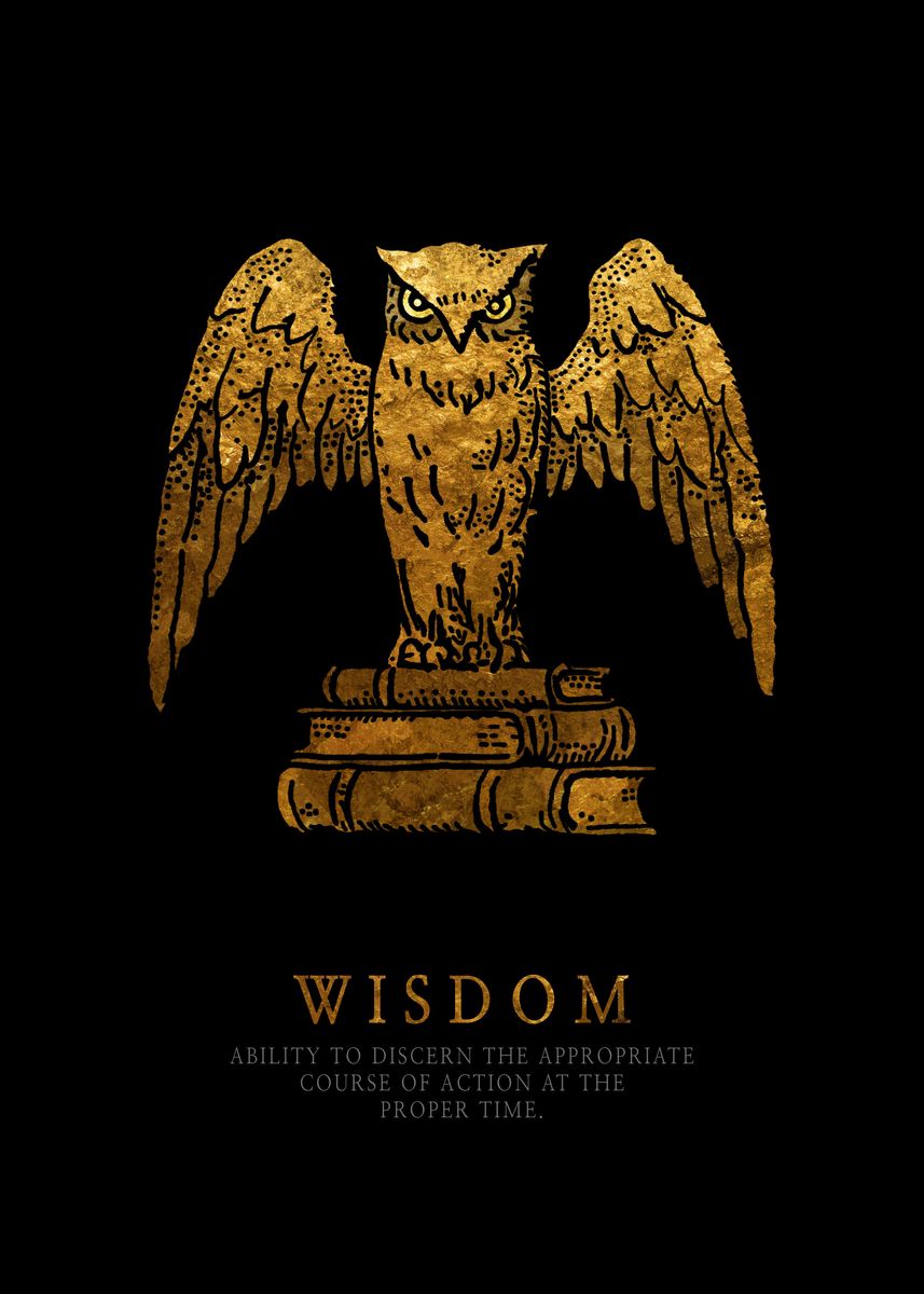 'Stoic Virtue Wisdom' Poster, picture, metal print, paint by Pong ...