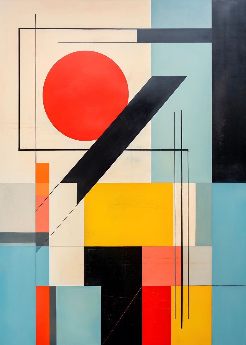 'Abstract expressionism' Poster, picture, metal print, paint by Poster ...