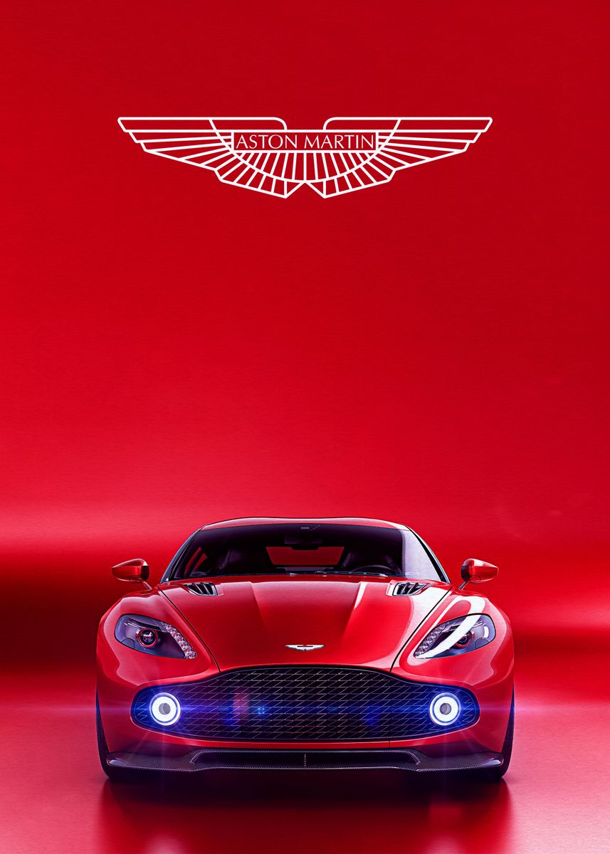 'Aston Martin Vanquish Z' Poster, picture, metal print, paint by Lee ...