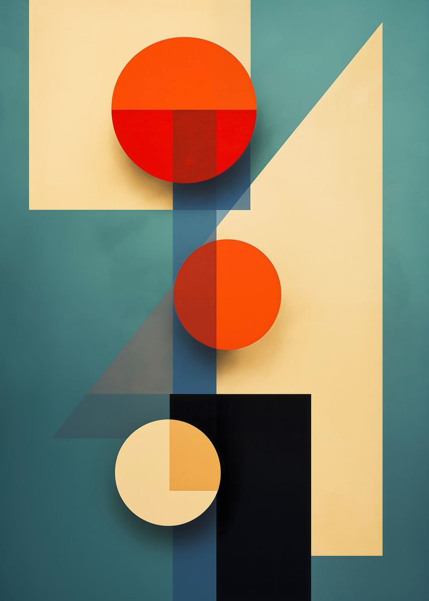 'Abstract expressionism' Poster, picture, metal print, paint by Poster ...