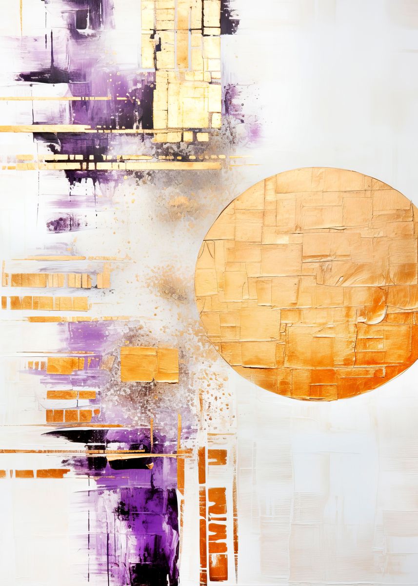 'ABSTRACT Transformation' Poster, picture, metal print, paint by ...