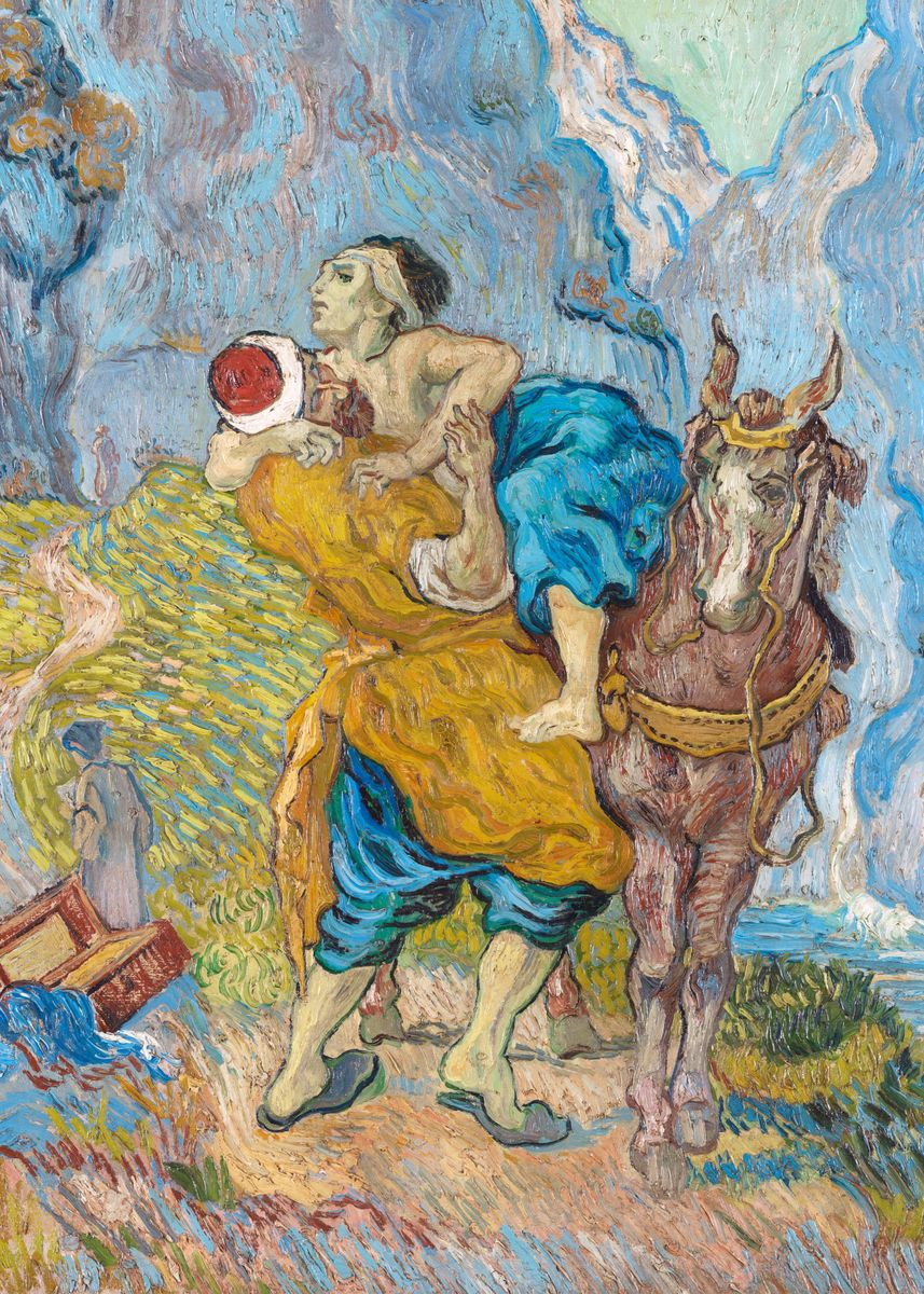 'Good Samaritan' Poster, picture, metal print, paint by NOVO Gallery of ...