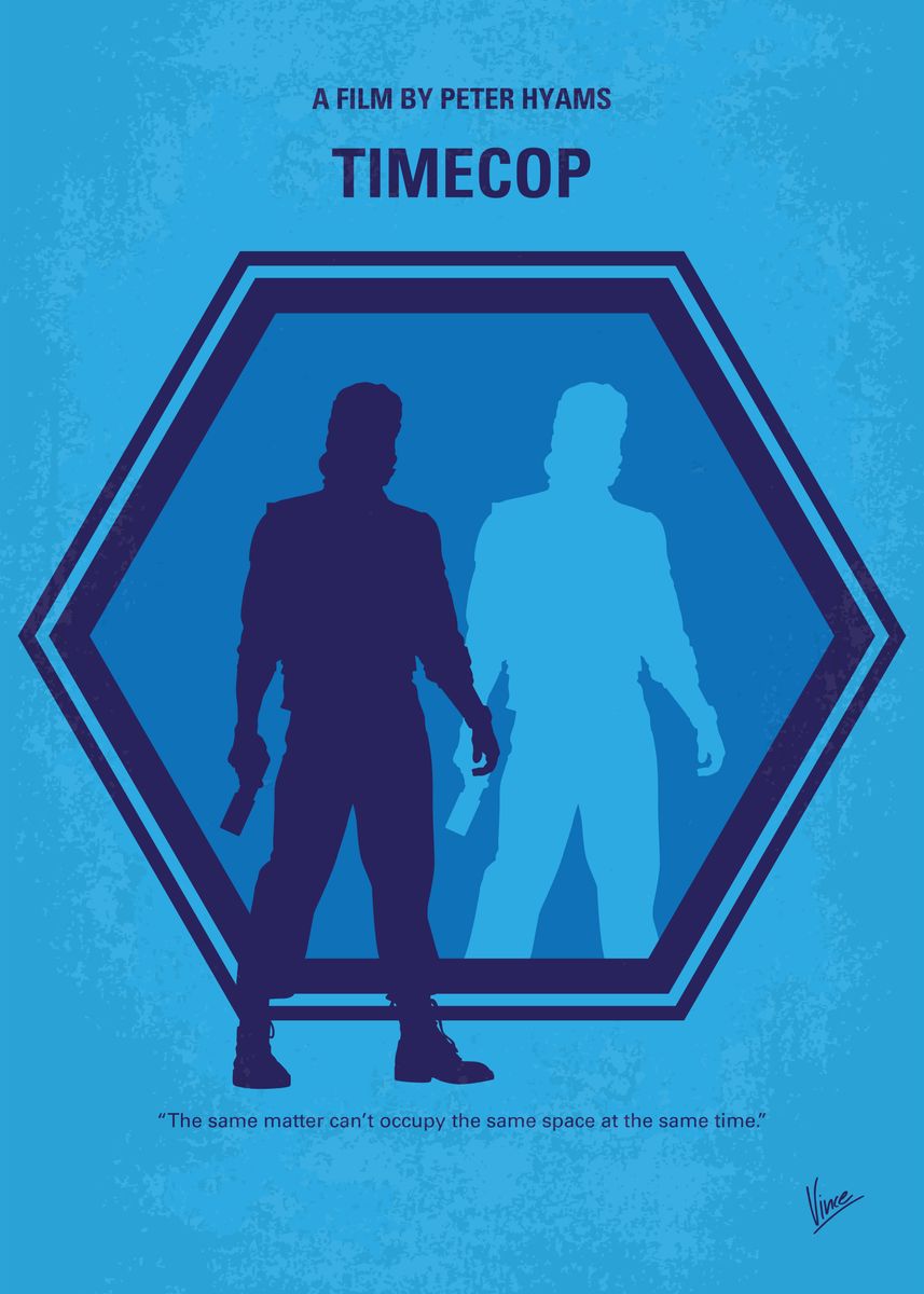 'No1419 Timecop' Poster, picture, metal print, paint by Chungkong Art | Displate