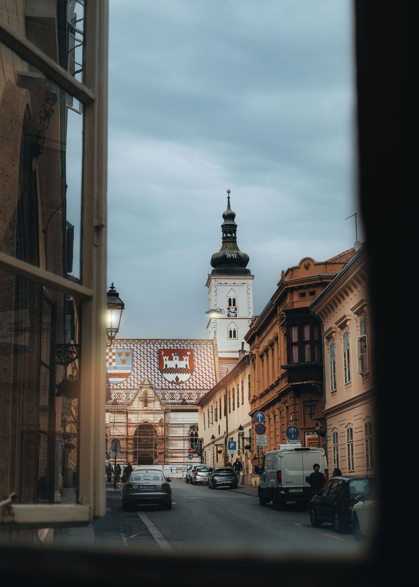 'Zagreb Tapestry' Poster, picture, metal print, paint by Luciann ...