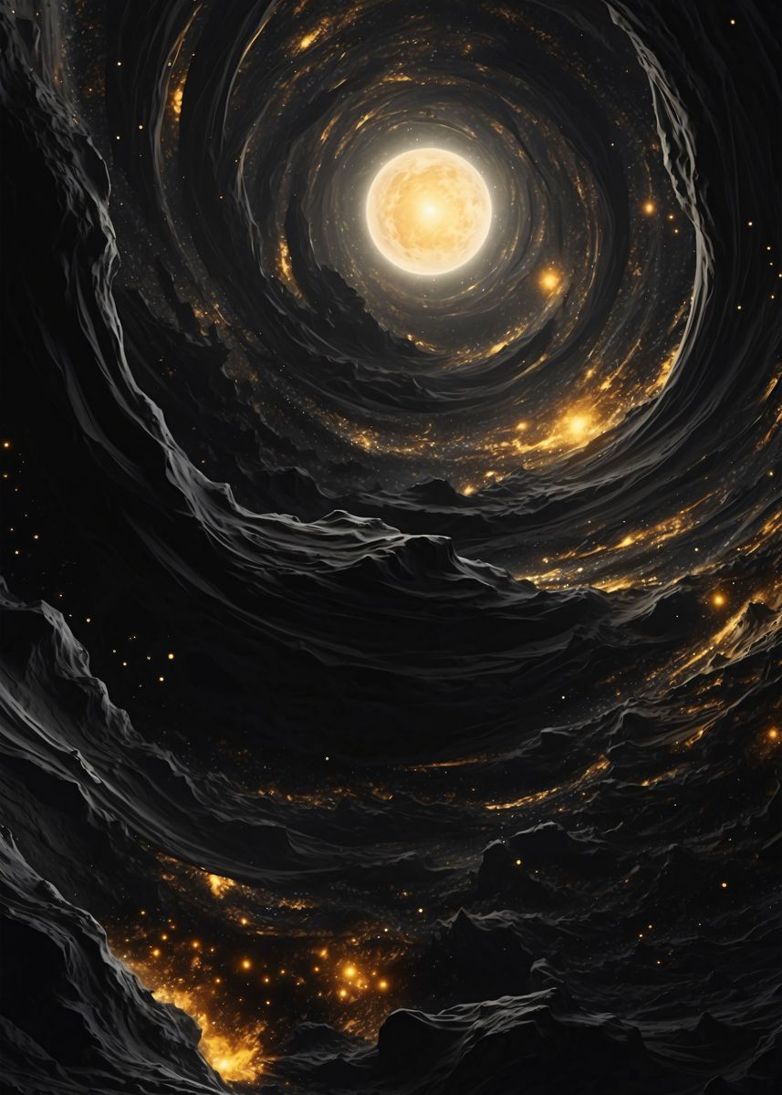 'Manipulation Moon' Poster, picture, metal print, paint by Madooza ...