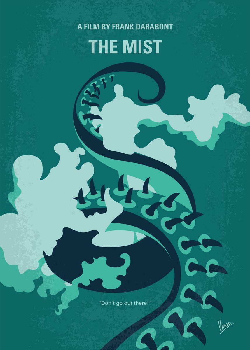 'No1420 My The Mist' Poster, picture, metal print, paint by Chungkong ...