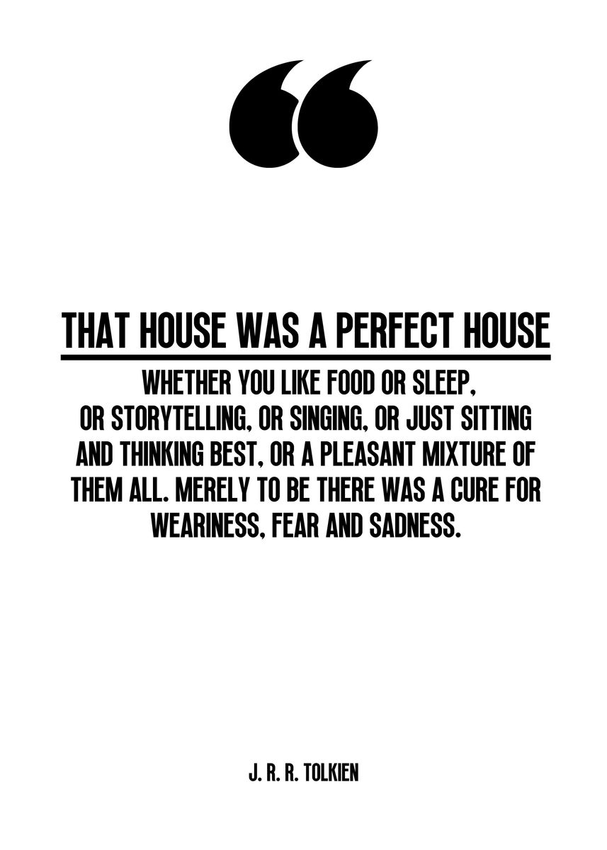 'JRR Tolkien Quote' Poster, picture, metal print, paint by Wezt Studio ...