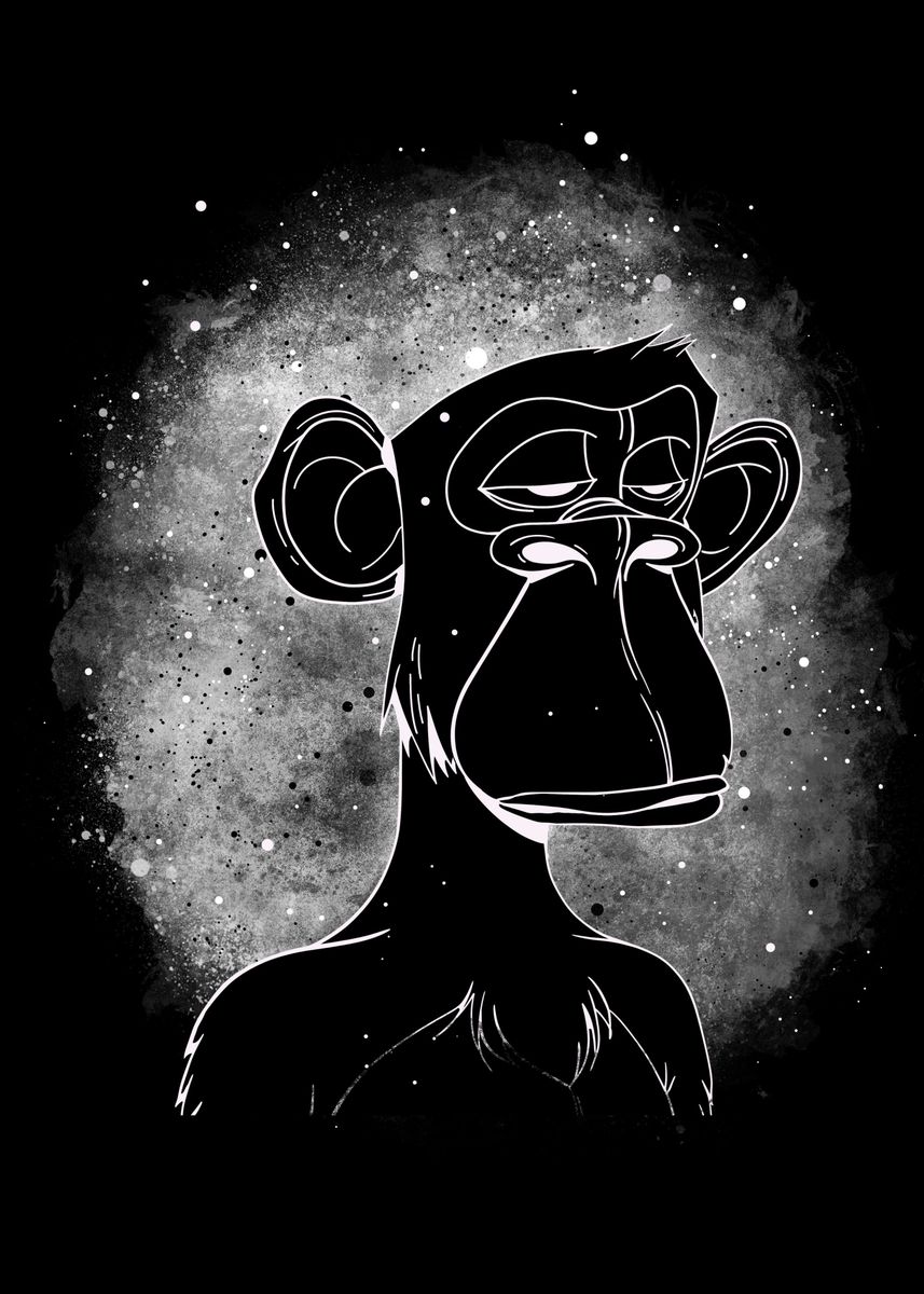 'Bayc' Poster, picture, metal print, paint by fay list.art | Displate