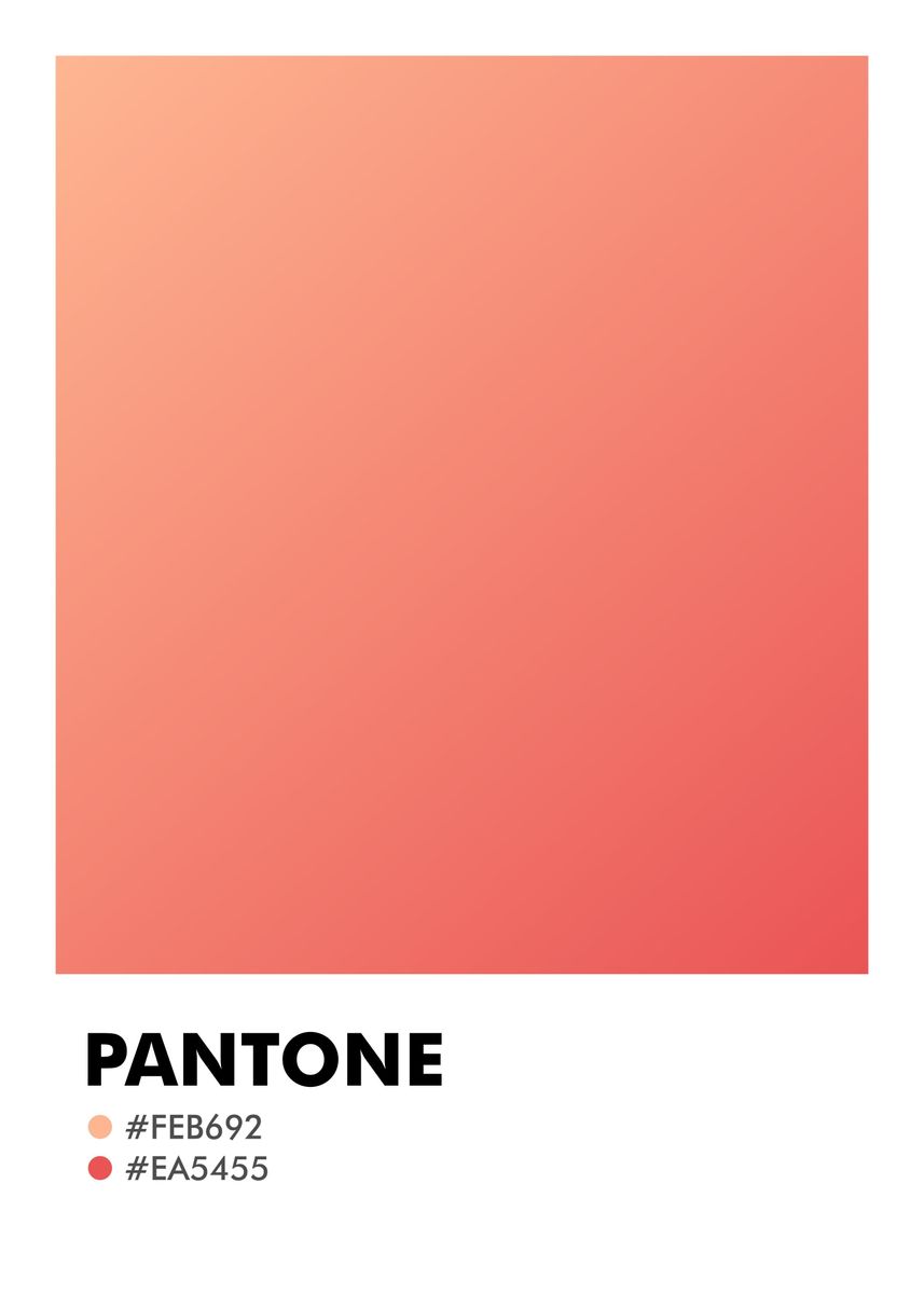 'PANTONE COLOR' Poster, picture, metal print, paint by Masahiro Art ...