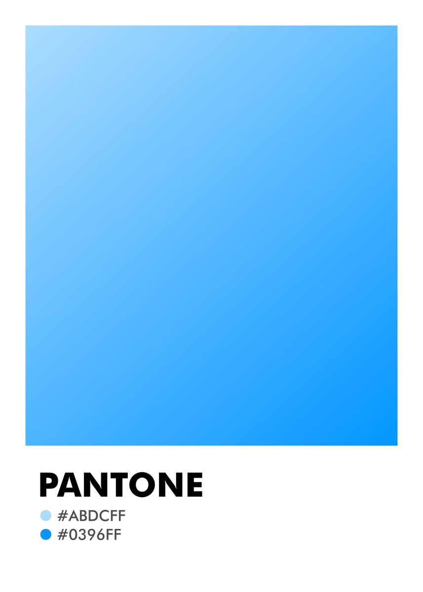 'PANTONE COLOR' Poster, picture, metal print, paint by Masahiro Art ...