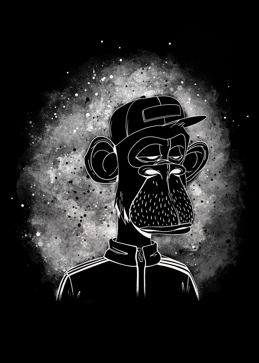 'BAYC' Poster, picture, metal print, paint by fay list.art | Displate