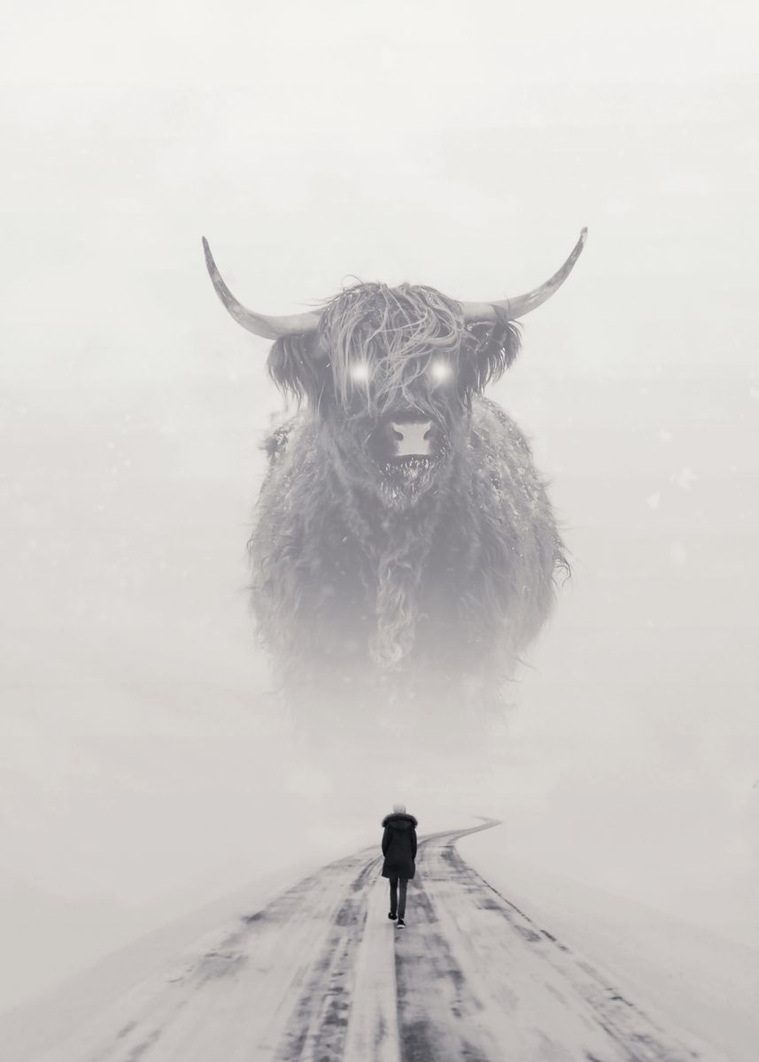 'Brave Yourself' Poster, picture, metal print, paint by Eko Cahyo ...