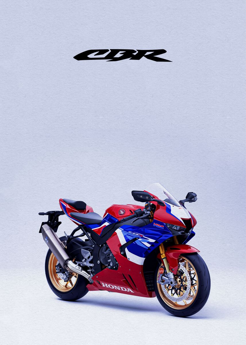 'Honda CBR 1000 RR' Poster, picture, metal print, paint by Lee Rocks ...