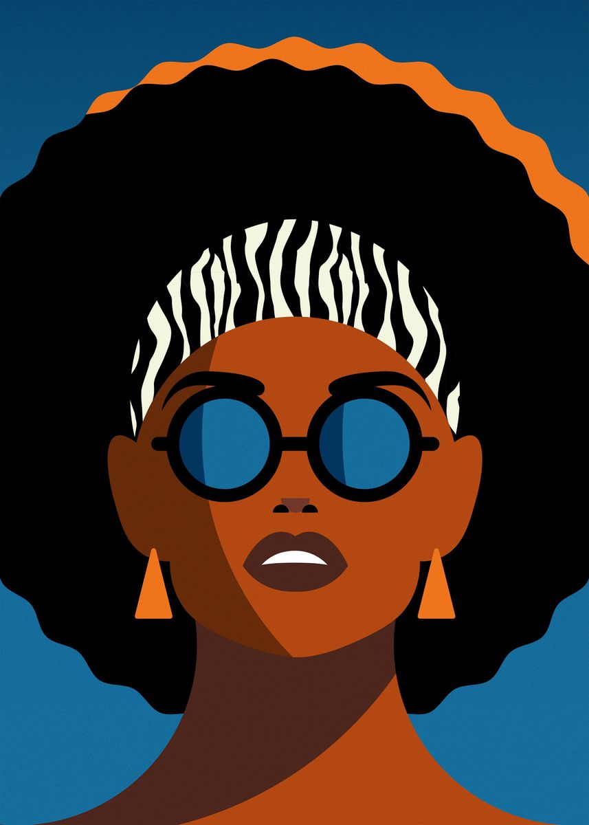'Vector Art Portrait 02' Poster, picture, metal print, paint by Mehai ...
