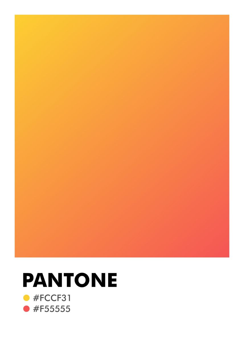 'PANTONE COLOR' Poster, picture, metal print, paint by Masahiro Art ...