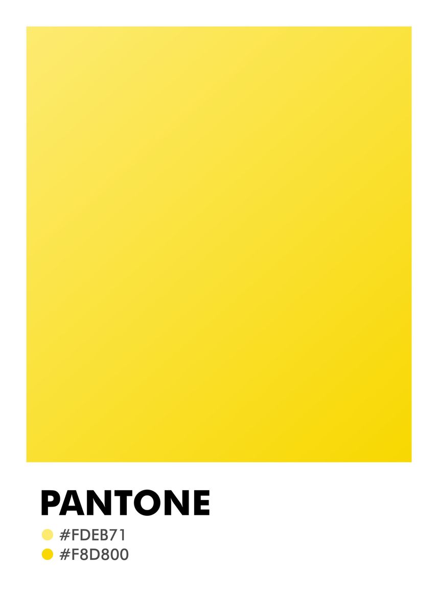'PANTONE COLOR' Poster, picture, metal print, paint by Masahiro Art ...
