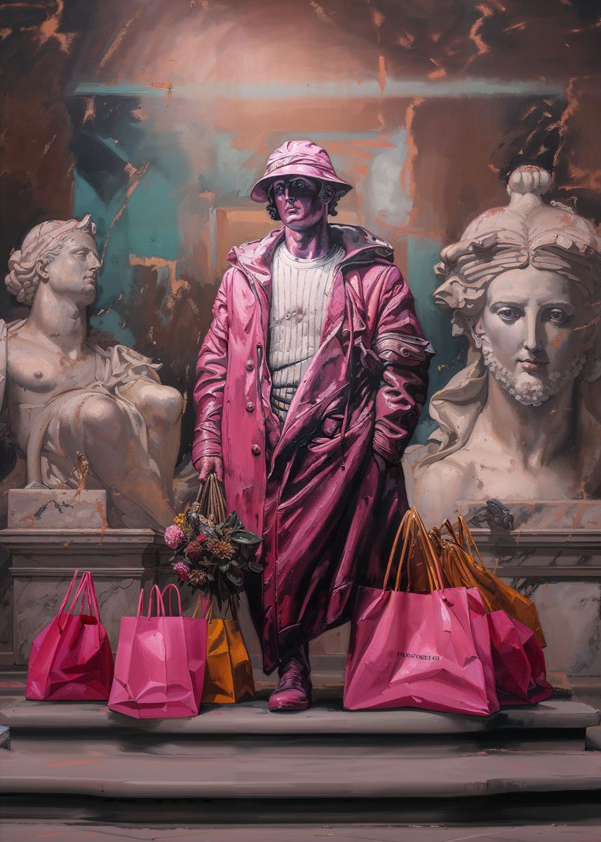 'Modern Dionysus' Poster, picture, metal print, paint by Mr Relative ...