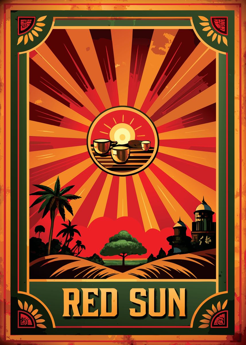 'Coffee Propaganda' Poster, picture, metal print, paint by Fireabend ...