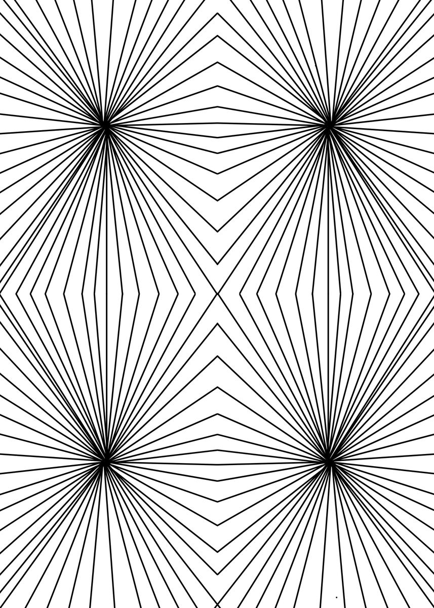 'Perspective illusion' Poster, picture, metal print, paint by Wisnu ...