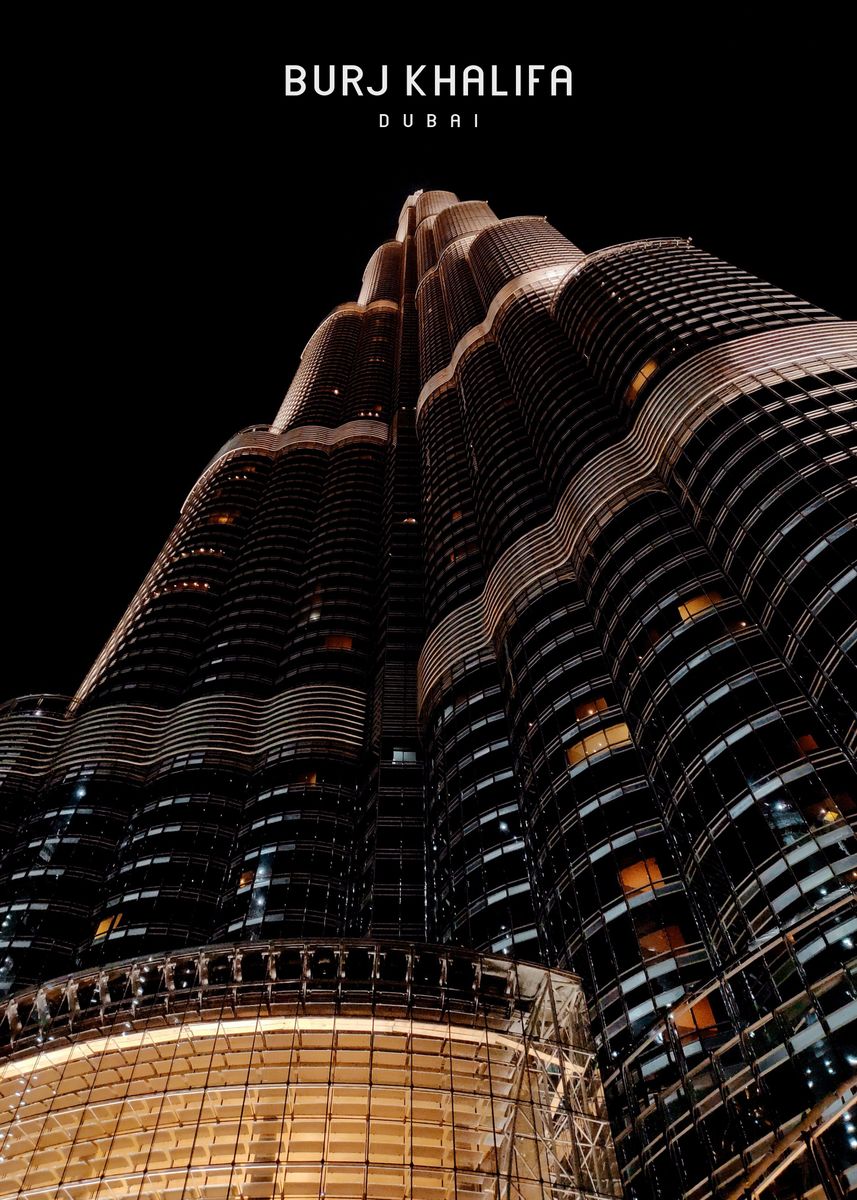 'Burj Khalifa ' Poster, picture, metal print, paint by Travel Addict ...