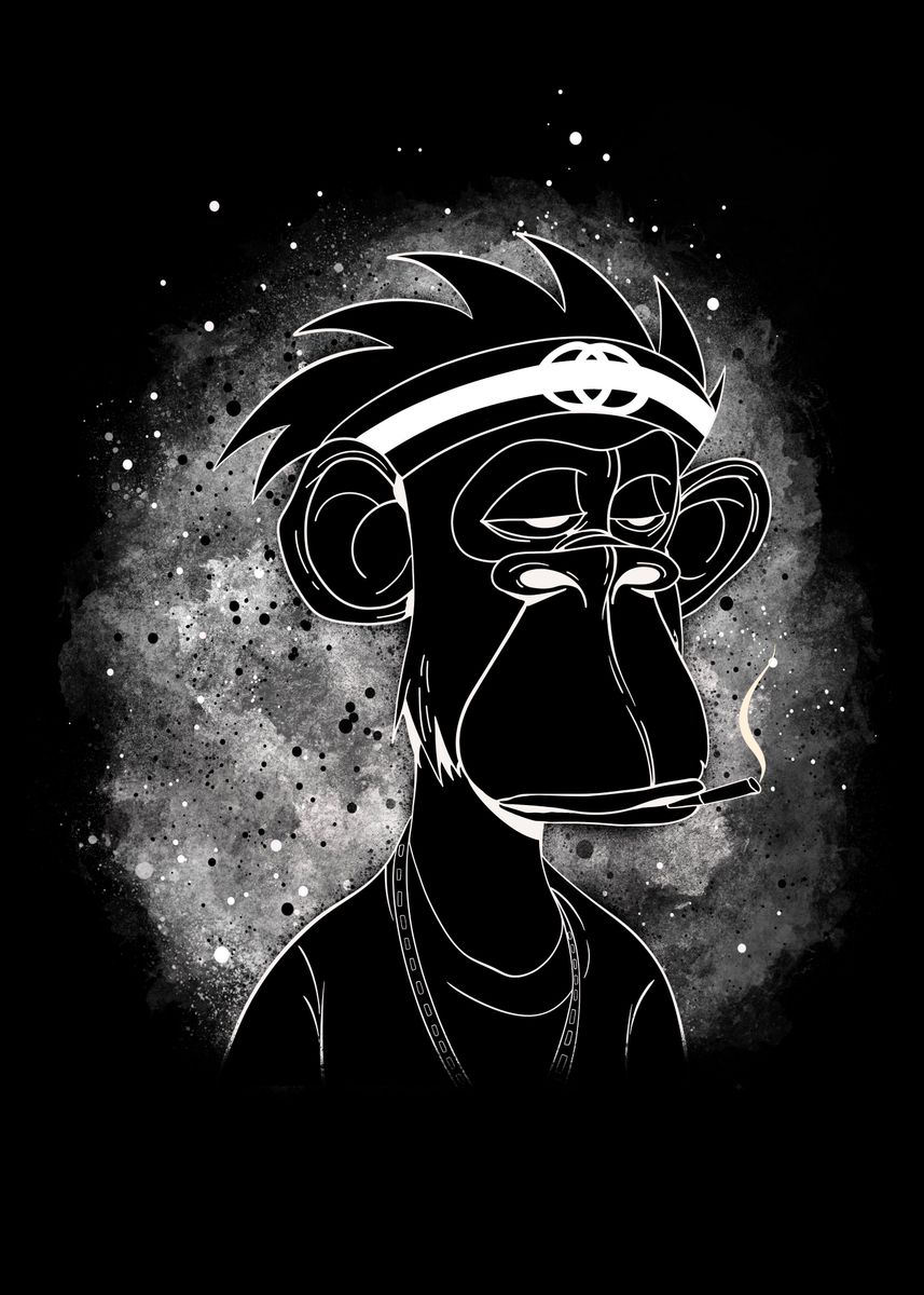 'BAYC' Poster, picture, metal print, paint by fay list.art | Displate