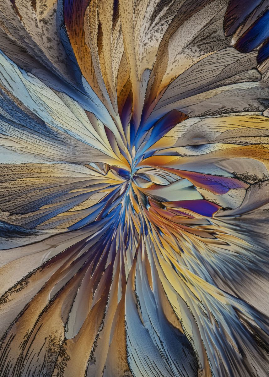 'Crystal World no 3' Poster, picture, metal print, paint by Jaroslaw ...