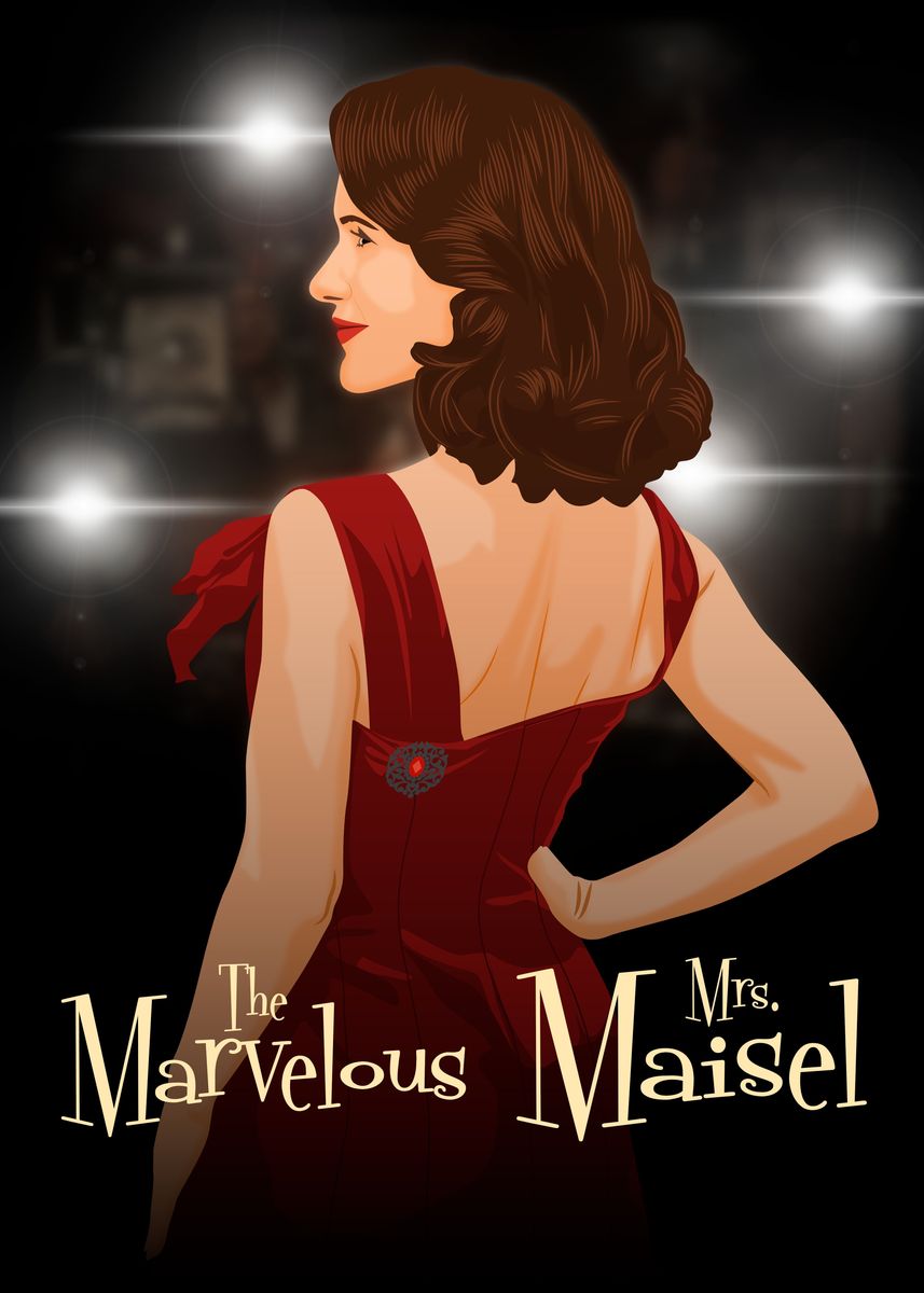 'Marvelous Mrs Maisel' Poster, picture, metal print, paint by geeks ...