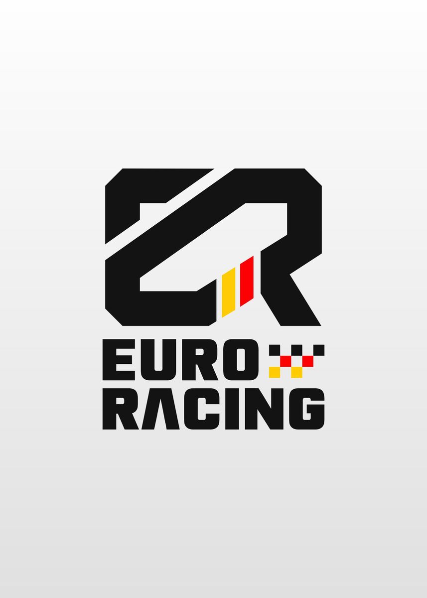 'euro racing sport' Poster, picture, metal print, paint by penalogo ...