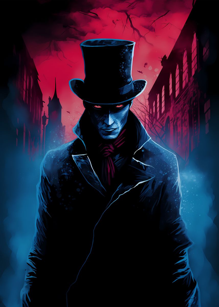 'Jack the Ripper' Poster, picture, metal print, paint by Spooky Blob ...