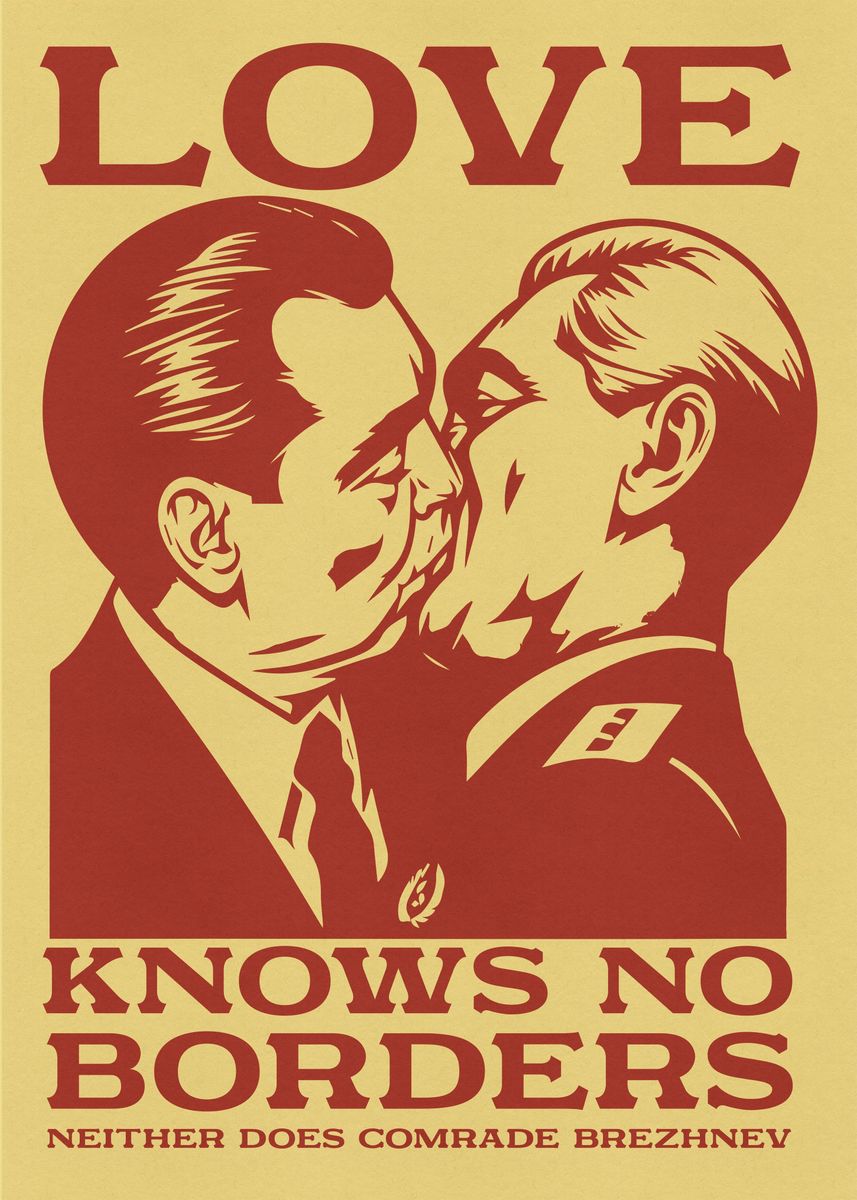 'Funny Soviet Poster Art' Poster, picture, metal print, paint by Mircea ...