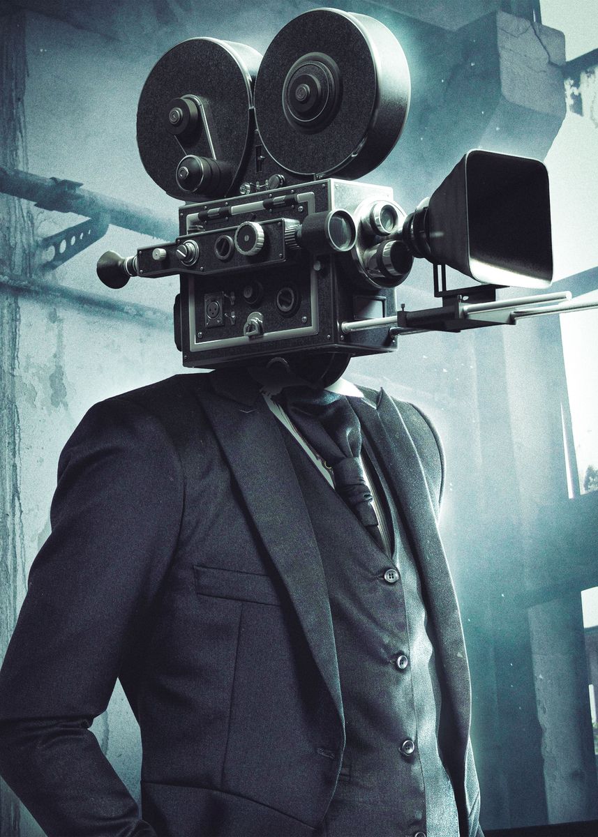 'Camera Handler' Poster, picture, metal print, paint by Showdown ...