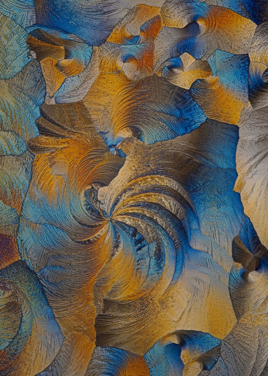 'Crystal World no 45' Poster, picture, metal print, paint by Jaroslaw ...