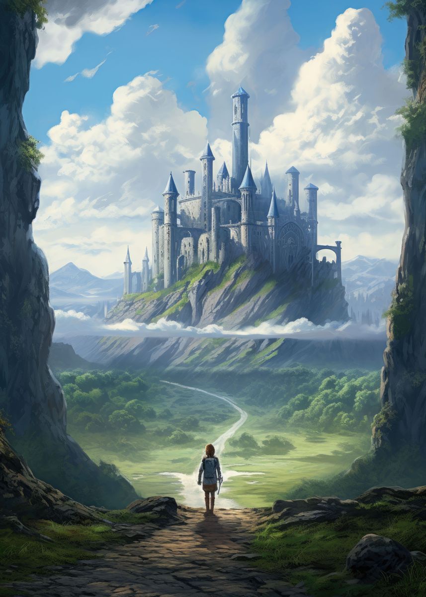 'Fantasy Illustration' Poster, picture, metal print, paint by Shaon ...