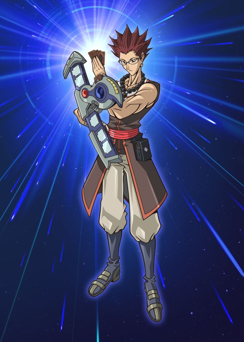 'Adrian Gecko' Poster, picture, metal print, paint by Yu-Gi-Oh! | Displate