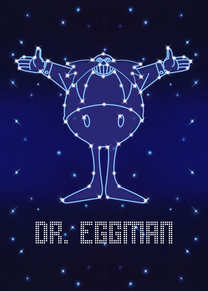 'Dr. Eggman' Poster, picture, metal print, paint by Sonic the Hedgehog ...
